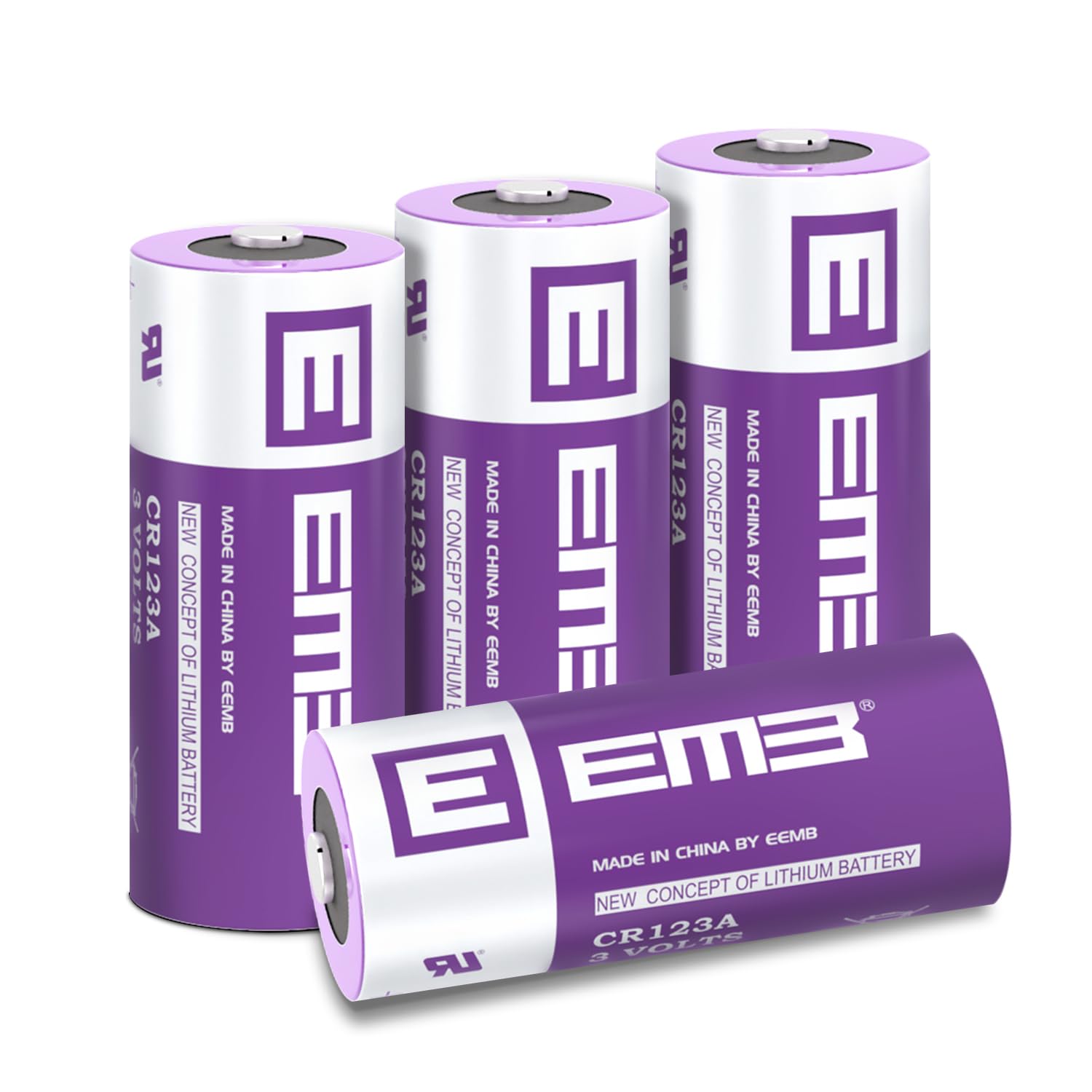 【楽天市場】【送料無料】EEMB CR123A 3V リチウム電池 1700mAH 非充電式 CR17345 CR123 バッテリー 高性能 ...
