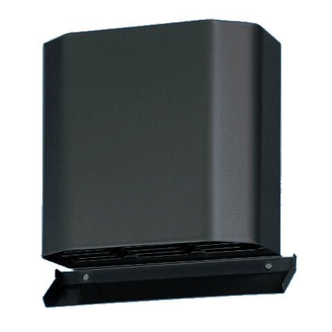 【楽天市場】パナソニック・ベンテック【VB-BBW100S2-K】ステンレス製角形パイプフード100φ 黒 ピタンコフード(スリットなし 着脱式ガラリ・防虫網付)ダクト用100mm ブラック ...