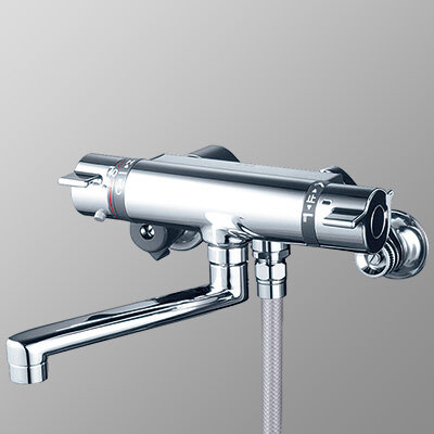 【楽天市場】【KF800T3WP】 KVK サーモスタット式シャワー メッキ3wayワイドワンストップシャワーヘッド付 浴室用水栓 壁付サーモスタット 【純正品】：換気扇の激安ショップ プロペラ君