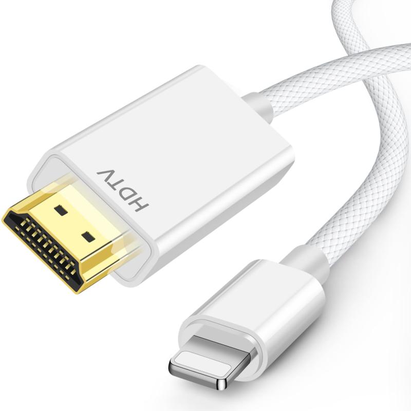 【楽天市場】【2025 MFi認証品】 iPhone hdmi変換ケーブル 0.99M ライトニング HDMI変換ケーブル Digital ...