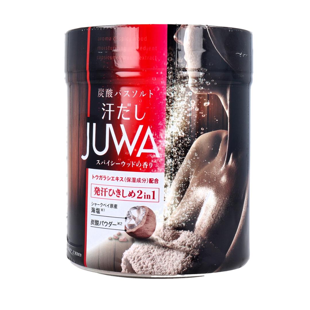【楽天市場】【まとめ買い】汗だし JUWA 炭酸バスソルト スパイシーウッドの香り 500g：Coco liberte 楽天市場店