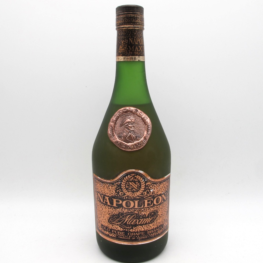 【楽天市場】ブランデー MAXIME NAPOLEON OLD PURE GRAPE BRANDY 特級 マキシム ナポレオン フランス産 ...