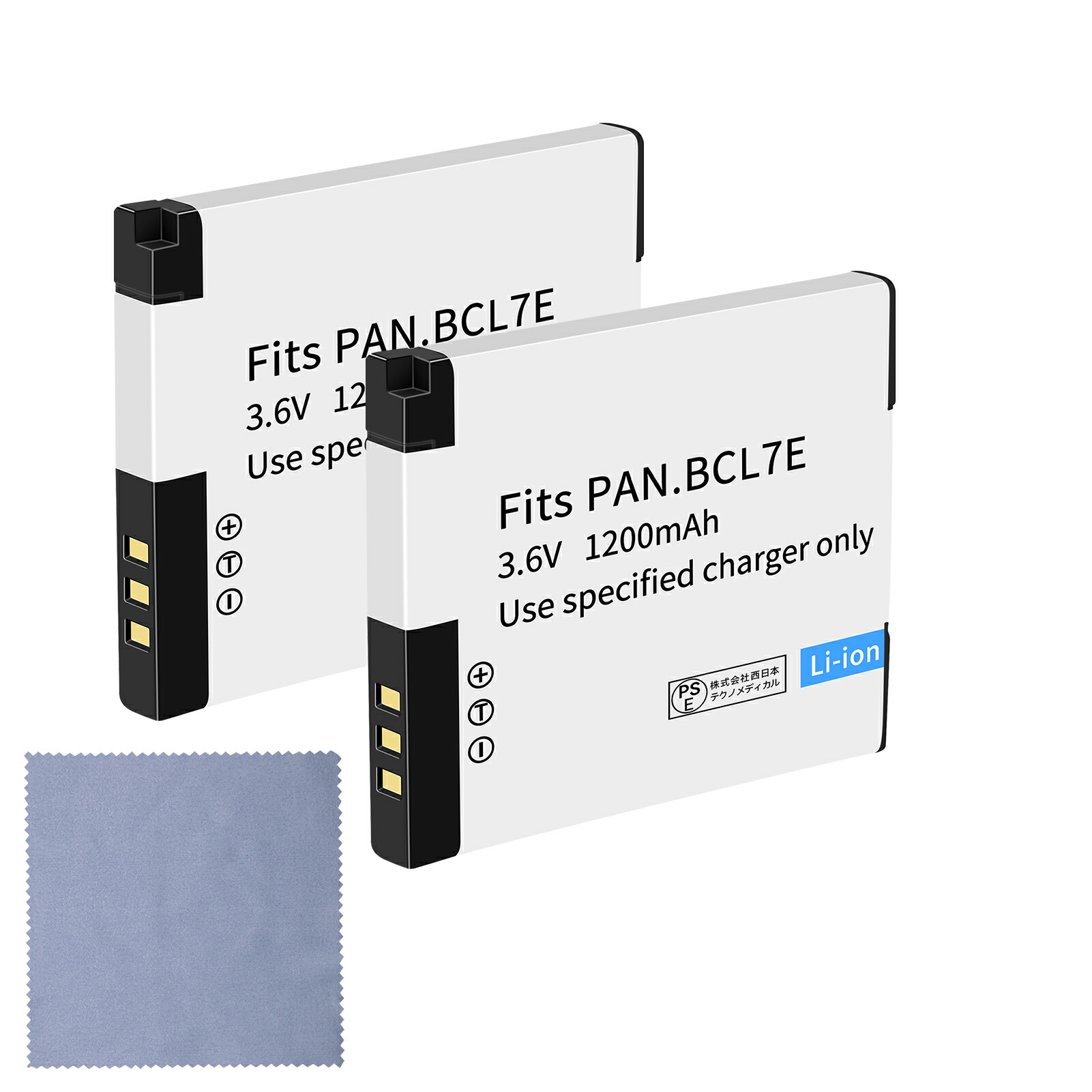 【楽天市場】【10倍ポイント】新品 PANASONIC DMW-BCL7 互換バッテリー 【1200mAh 3.6V】 対応用 1年保証 高 ...