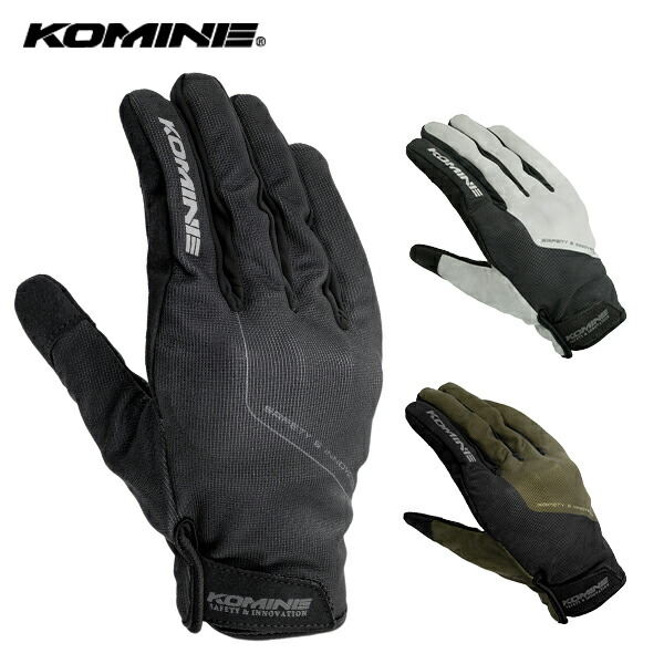 【楽天市場】KOMINE(コミネ)：GK-270 プロテクトメッシュグローブ：イチネンネット