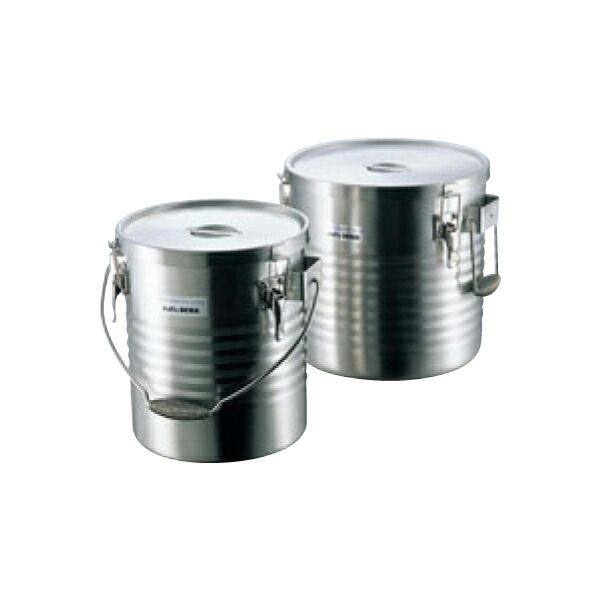 【楽天市場】EBM:18-8 保温食缶 シャトルドラム 手付 JIK-W14 8051200：イチネンネット