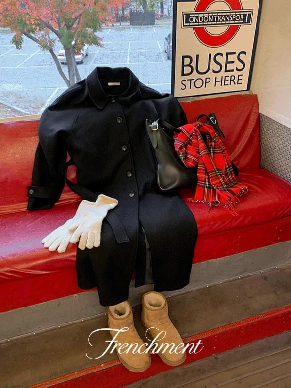 【楽天市場】ロンドンウールレグランカラーシングルベルト冬ロングコート ジャケット balmacaan レディース｜韓国 frenchaube｜コーディブック：CODIBOOK