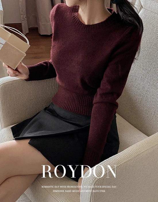 【楽天市場】ロイデンベーシックラウンドネックニット ニット セーター レディース｜韓国 FROMDAYONE｜コーディブック：CODIBOOK