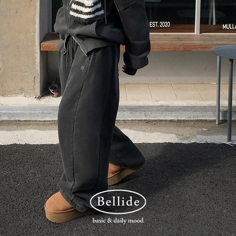 【楽天市場】[BELLIDE MADE] リッツ、裏起毛ピグメントワイドトレーニングパンツ パンツ スウェットパンツ レディース｜韓国 BEIDELLI｜コーディブック：CODIBOOK