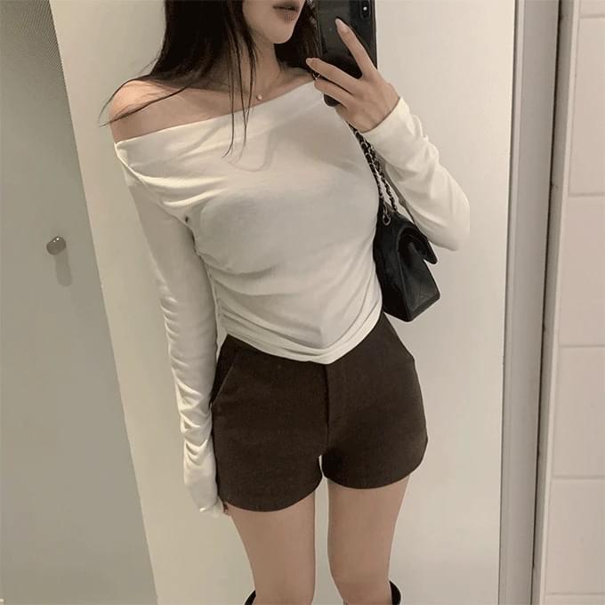 【楽天市場】ダミット起毛Tシャツ-3 color 長袖 Tシャツ レディース｜韓国 henique｜コーディブック：CODIBOOK