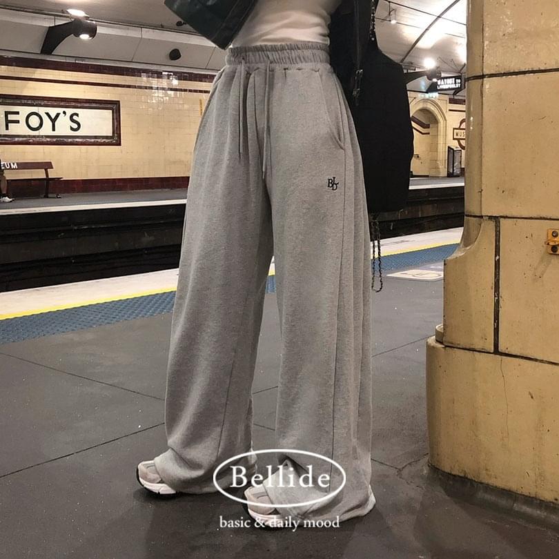 【楽天市場】[BELLIDE MADE] サイドフォールディングワイドトレーニングパンツ パンツ スウェットパンツ レディース｜韓国 BEIDELLI｜コーディブック：CODIBOOK