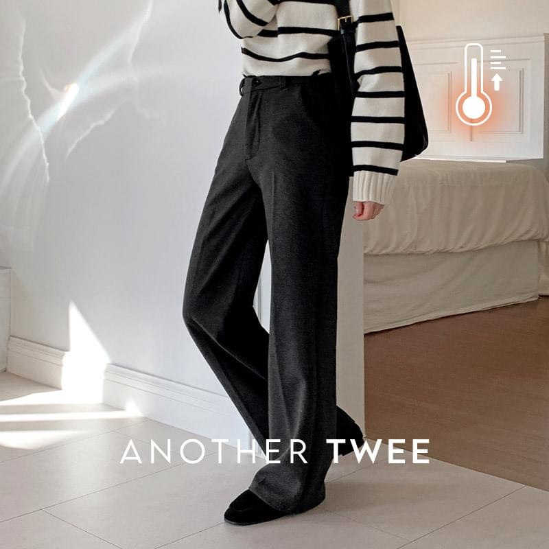 【楽天市場】ブレンウールストレートスラックス パンツ レディース｜韓国 ANOTHER TWEE｜コーディブック：CODIBOOK