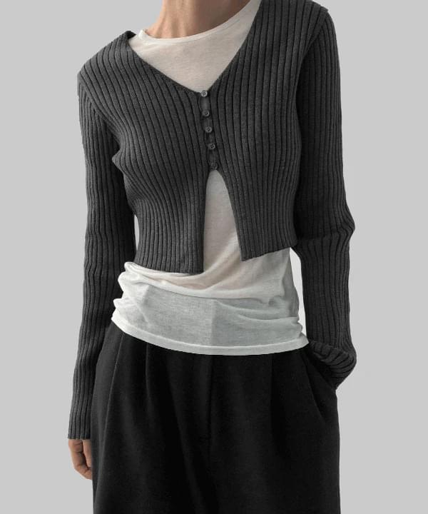 【楽天市場】ティリブクロップカーディガン カーディガン / ベスト セーター レディース｜韓国 MAENIQUE｜コーディブック：CODIBOOK