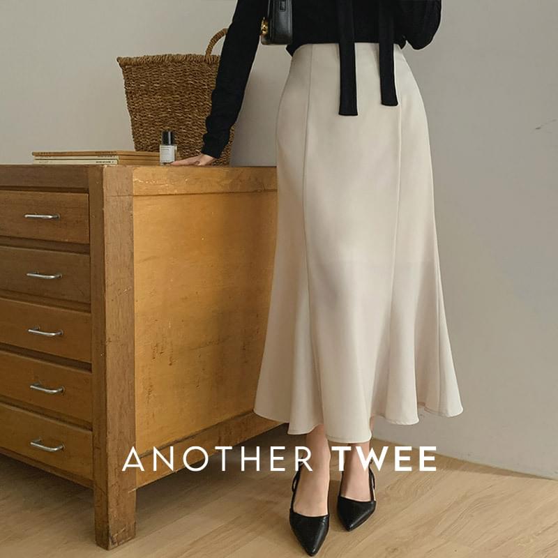 【楽天市場】トリブンマーメイドバンディングロングスカート スカート トランペットスカート レディース｜韓国 ANOTHER TWEE｜コーディブック：CODIBOOK