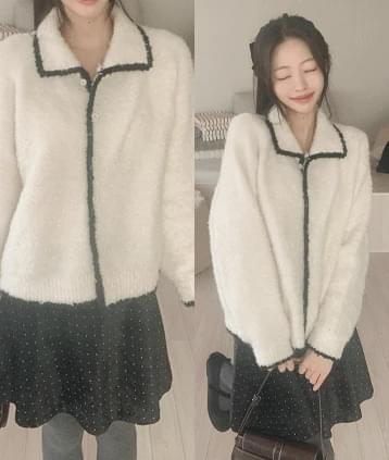 【楽天市場】ヘイク配色cd カーディガン / ベスト ファーコート レディース｜韓国 CWITHC｜コーディブック：CODIBOOK