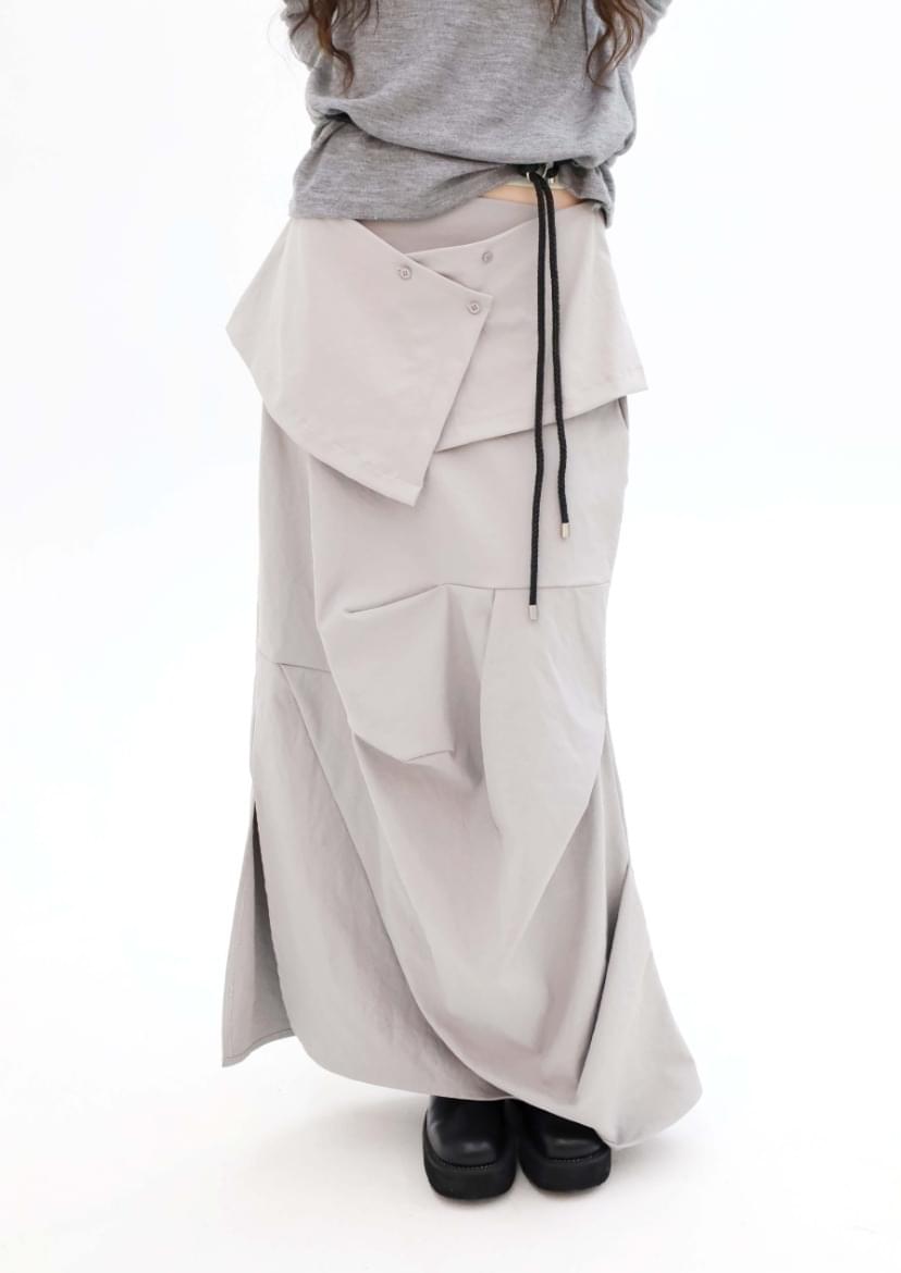 【楽天市場】ダーツラップマキシスカート スカート レディース｜韓国 privatelookbook｜コーディブック：CODIBOOK
