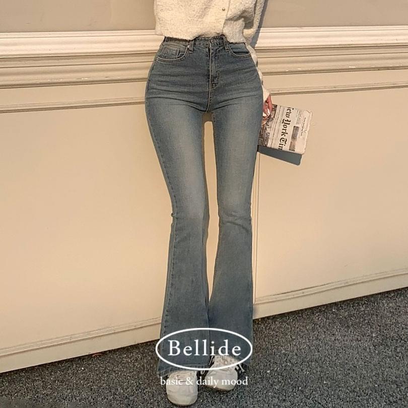 【楽天市場】[BELLIDE MADE] ビンテージウォッシングフレアデニムパンツ デニムパンツ レディース｜韓国 BEIDELLI｜コーディブック：CODIBOOK