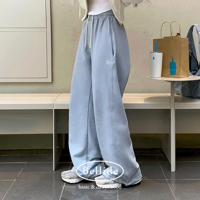 【楽天市場】[BELLIDE MADE/リニューアルVER] ツーウェイ、刺繍トレーニングスウェットパンツ パンツ スウェットパンツ レディース｜韓国 BEIDELLI｜コーディブック ...