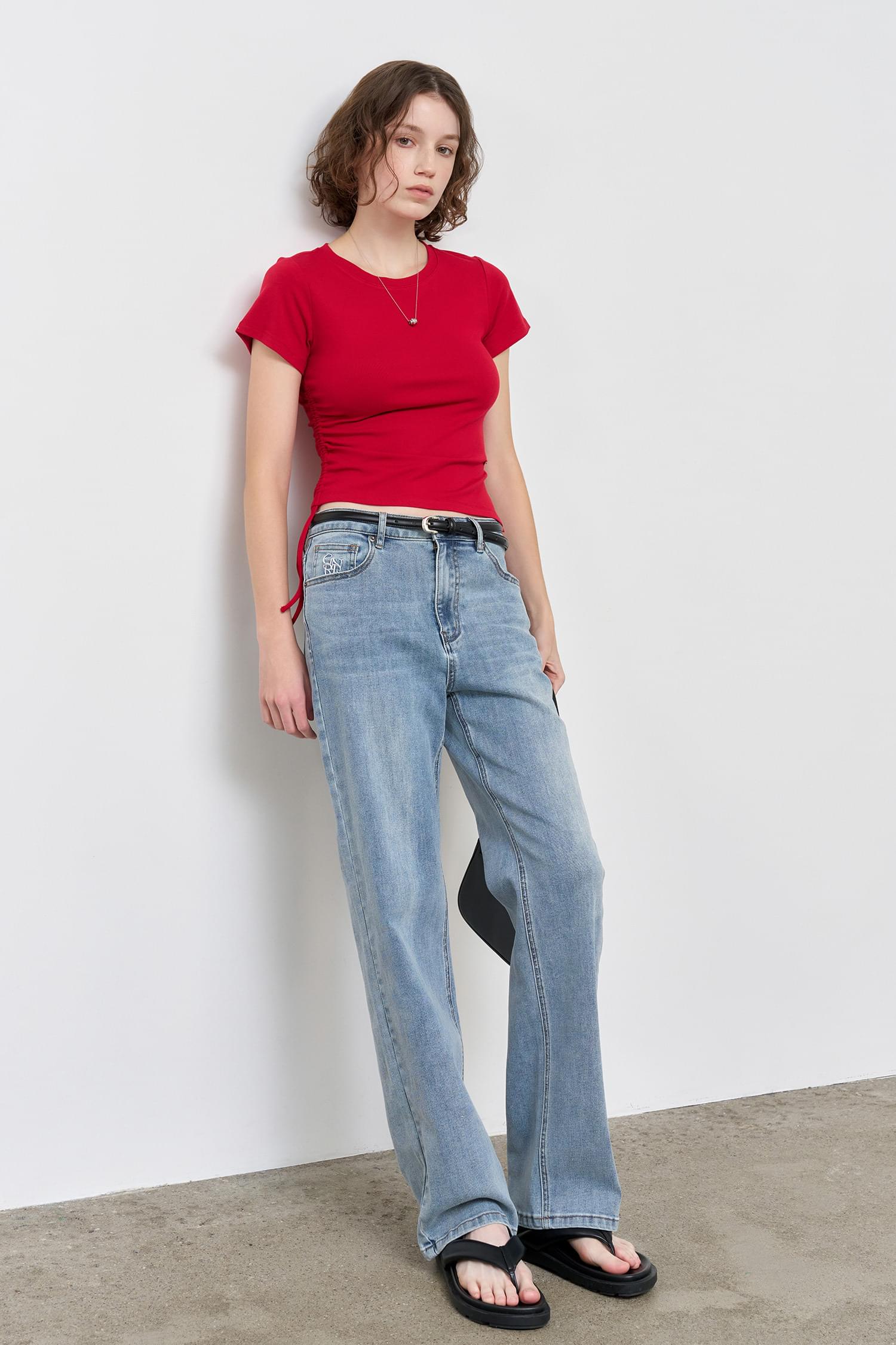 【楽天市場】WOMANシャーリングハーフTシャツ 半袖 Tシャツ Tシャツ レディース｜韓国 GENERAL IDEA｜コーディブック：CODIBOOK