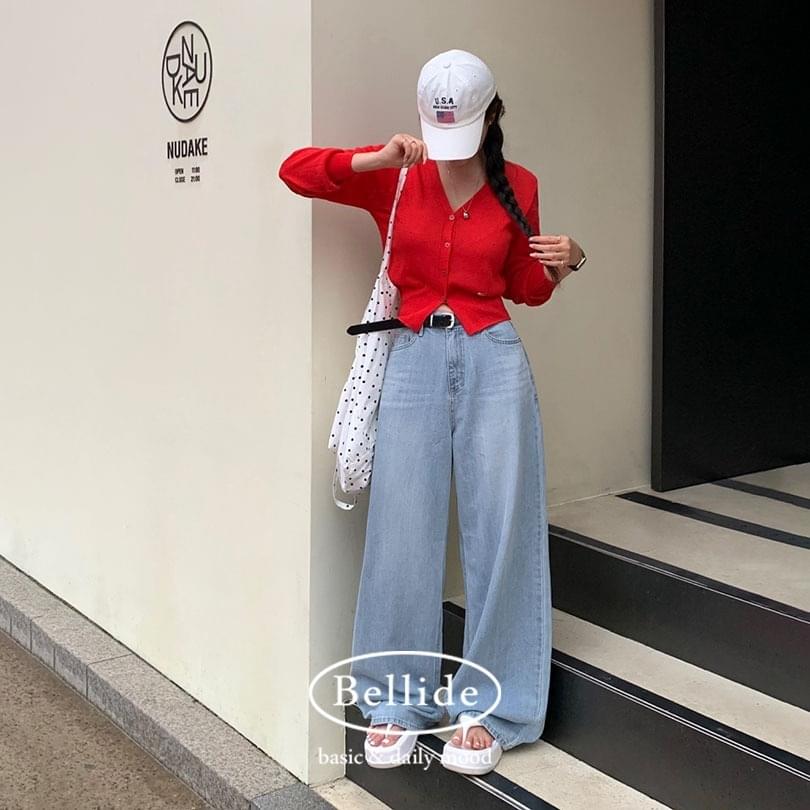 【楽天市場】[BELLIDE MADE] アクアニューバージョンデニムワイドパンツ デニムパンツ レディース｜韓国 BEIDELLI｜コーディブック：CODIBOOK