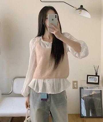 【楽天市場】リタービュスティエknit ニット ブラウス レディース｜韓国 CWITHC｜コーディブック：CODIBOOK