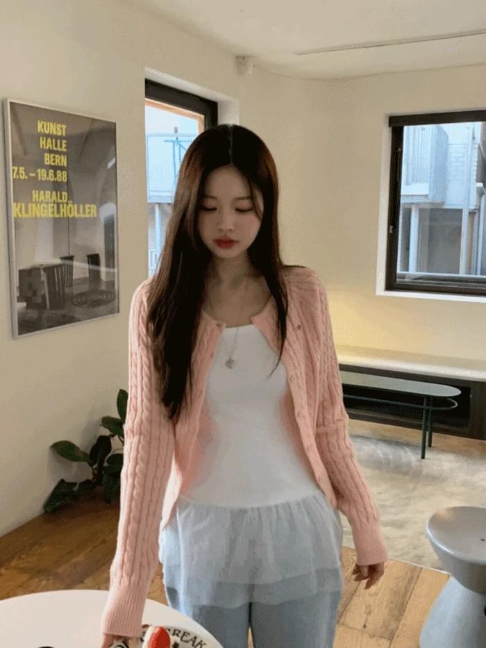 【楽天市場】ペンダントプレッシャーツイスト（4color） カーディガン / ベスト カーディガン レディース｜韓国 ONMYONE｜コーディブック：CODIBOOK