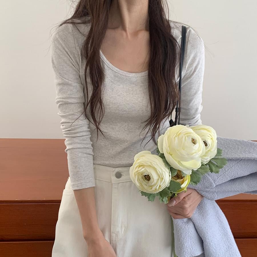 【楽天市場】ユル・ギンパルティー 長袖 Tシャツ レディース｜韓国 WONLOG｜コーディブック：CODIBOOK