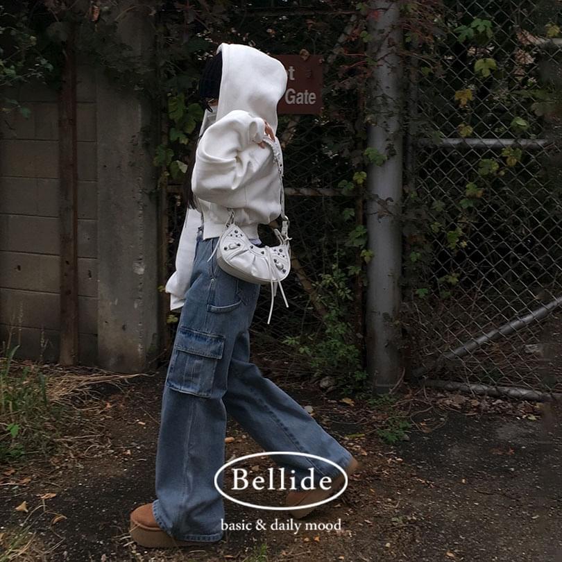 【楽天市場】[BELLIDE MADE] ビンテージウォッシングワイドカーゴパンツ デニムパンツ レディース｜韓国 BEIDELLI｜コーディブック：CODIBOOK