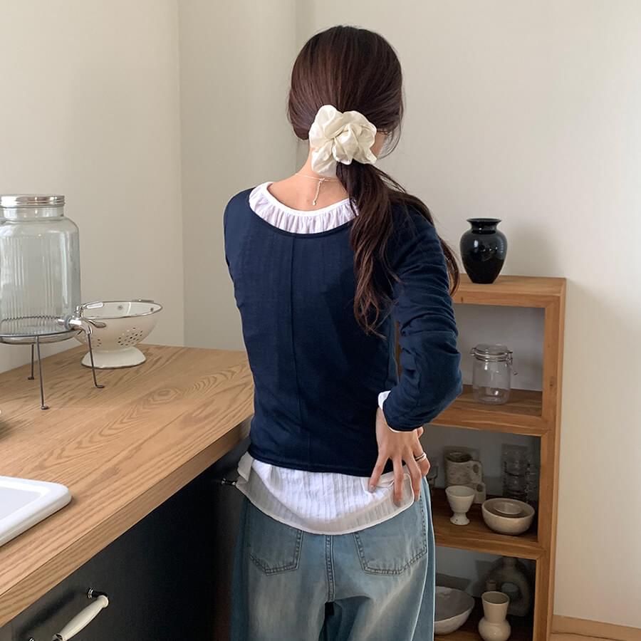 【楽天市場】ケモテンセルティー 長袖 Tシャツ Tシャツ レディース｜韓国 WONLOG｜コーディブック：CODIBOOK