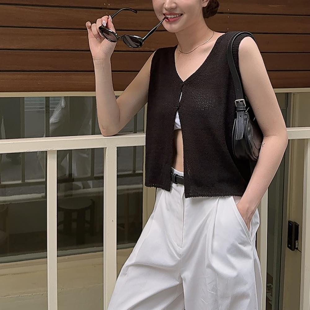 【楽天市場】前後2WAYスリット入りニットトップス ノースリーブ Tシャツ レディース｜韓国 common unique｜コーディブック：CODIBOOK