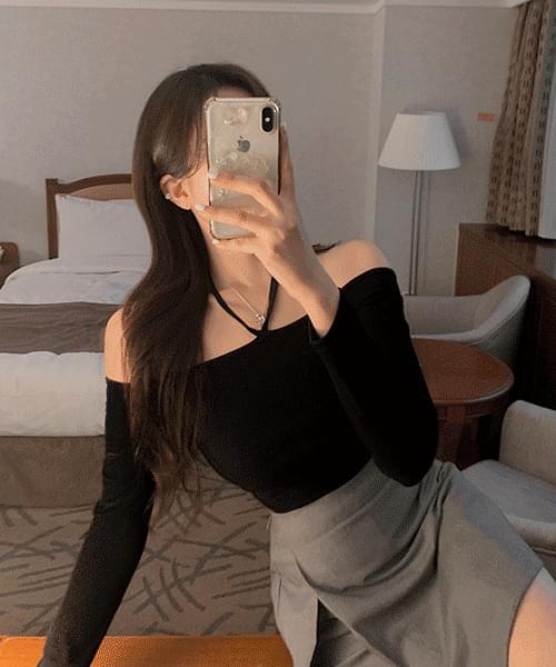 【楽天市場】バニーホルターt 長袖 Tシャツ Tシャツ レディース｜韓国 secon'de secon｜コーディブック：CODIBOOK