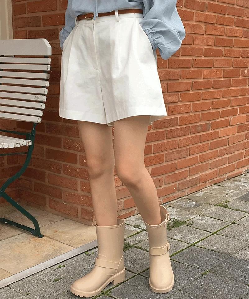 【楽天市場】モイット ピンタック ハーフパンツ (ベルトセット) ショートパンツ チノパンツ レディース｜韓国 Daltt｜コーディブック：CODIBOOK