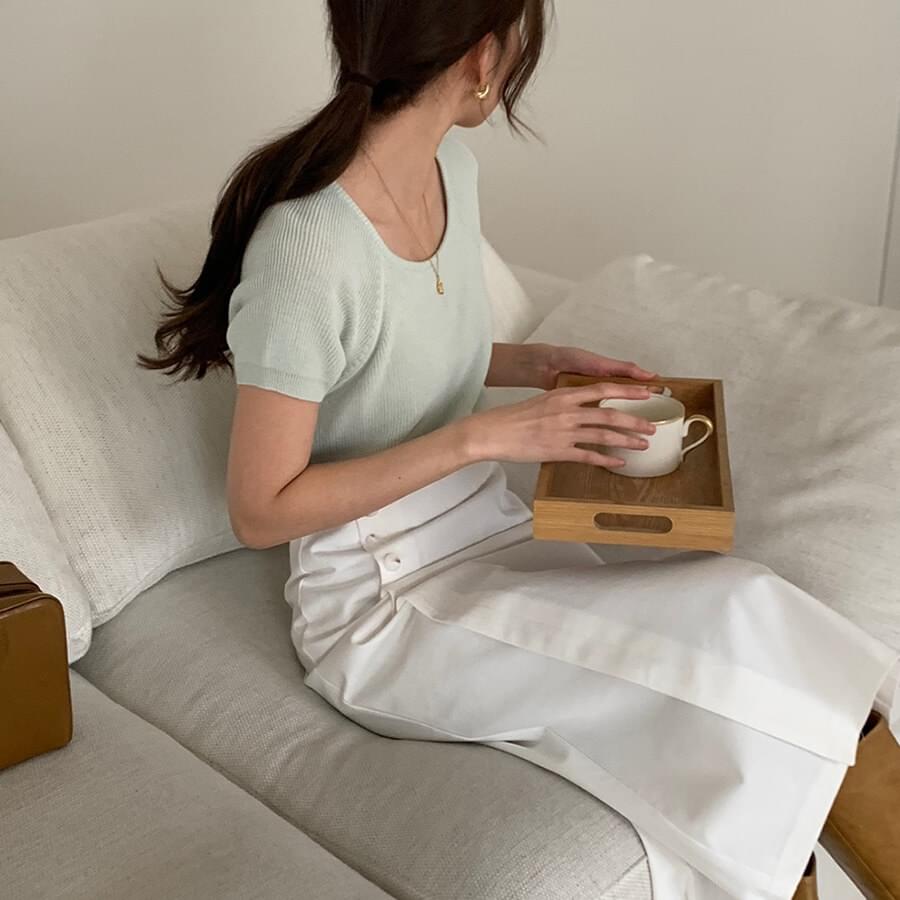 【楽天市場】テビットロングスカート スカート レディース｜韓国 WONLOG｜コーディブック：CODIBOOK