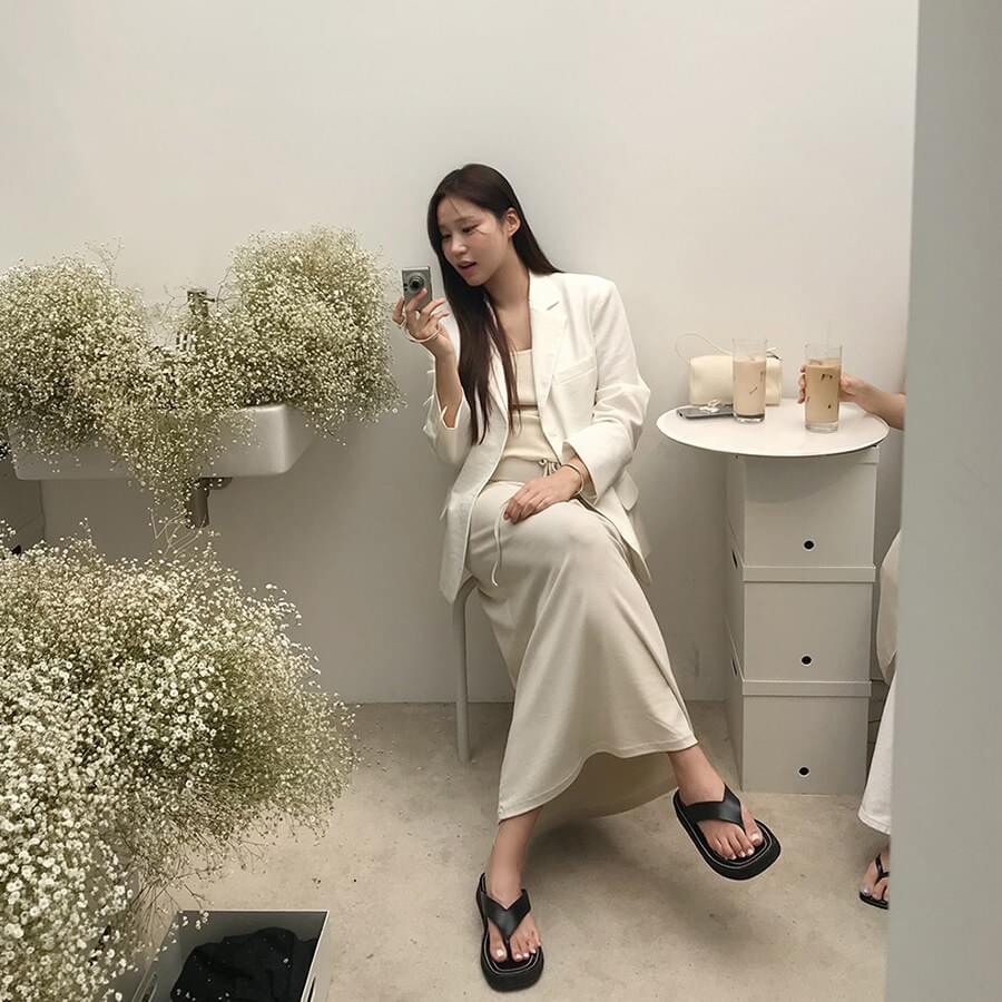 【楽天市場】ウォントノーフリネンジャケット ジャケット テーラードジャケット レディース｜韓国 WONLOG｜コーディブック：CODIBOOK