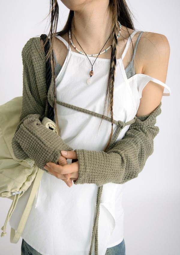 【楽天市場】ワッフルビーチボレロ カーディガン / ベスト レディース｜韓国 privatelookbook｜コーディブック：CODIBOOK