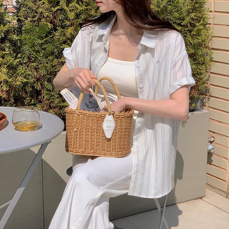 【楽天市場】フェラティストライプシンボル半袖シャツ 半袖 Tシャツ シャツ レディース｜韓国 MORENNE｜コーディブック：CODIBOOK