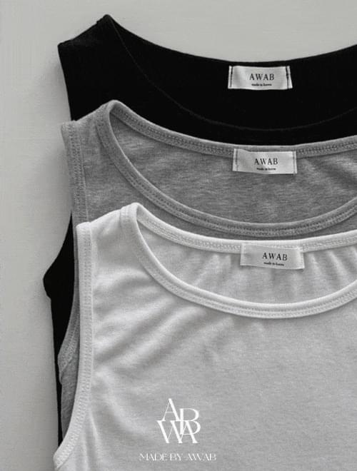 【楽天市場】＃AWABMADE：_カバーレイオンクロップナッシュ ノースリーブ Tシャツ レディース｜韓国 AWAB｜コーディブック：CODIBOOK