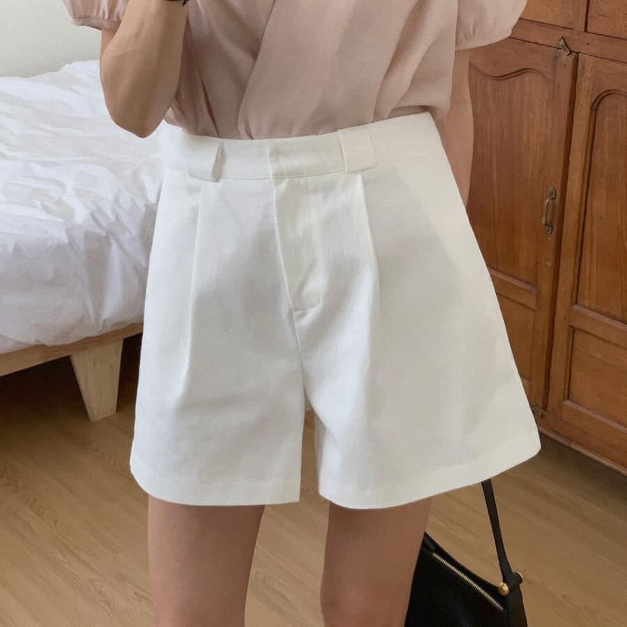 【楽天市場】ピロータックショートパンツ ショートパンツ レディース｜韓国 WONLOG｜コーディブック：CODIBOOK