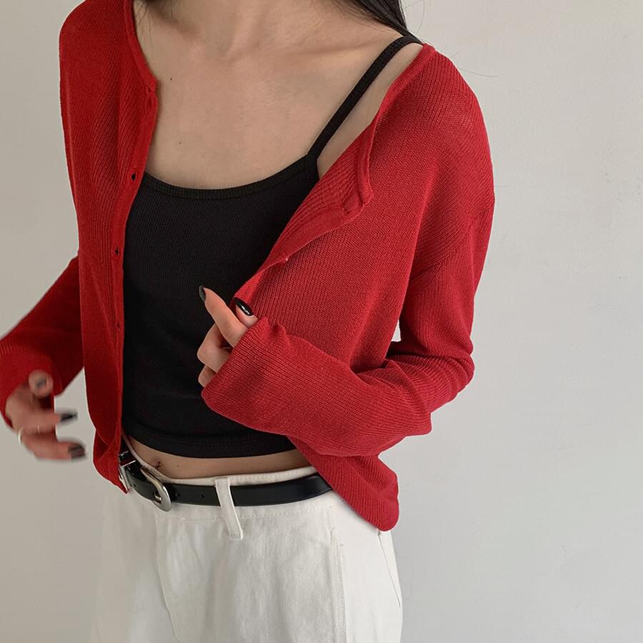 【楽天市場】ムールリネンカーディガン カーディガン / ベスト カーディガン レディース｜韓国 WONLOG｜コーディブック：CODIBOOK