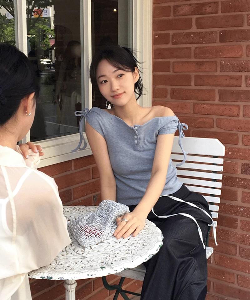 【楽天市場】アシャリボン半袖Tシャツ 半袖 Tシャツ Tシャツ レディース｜韓国 Daltt｜コーディブック：CODIBOOK