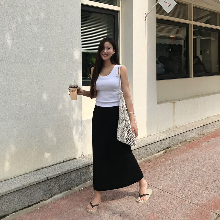 【楽天市場】ワンデーウォント リーディングバンディングスカート スカート レディース｜韓国 WONLOG｜コーディブック：CODIBOOK