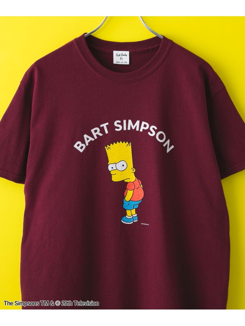 【楽天市場】【SALE／50%OFF】THE SIMPSONS / ROCK STANLEY(ロックスタンレー)別注プリントTシャツ coen ...