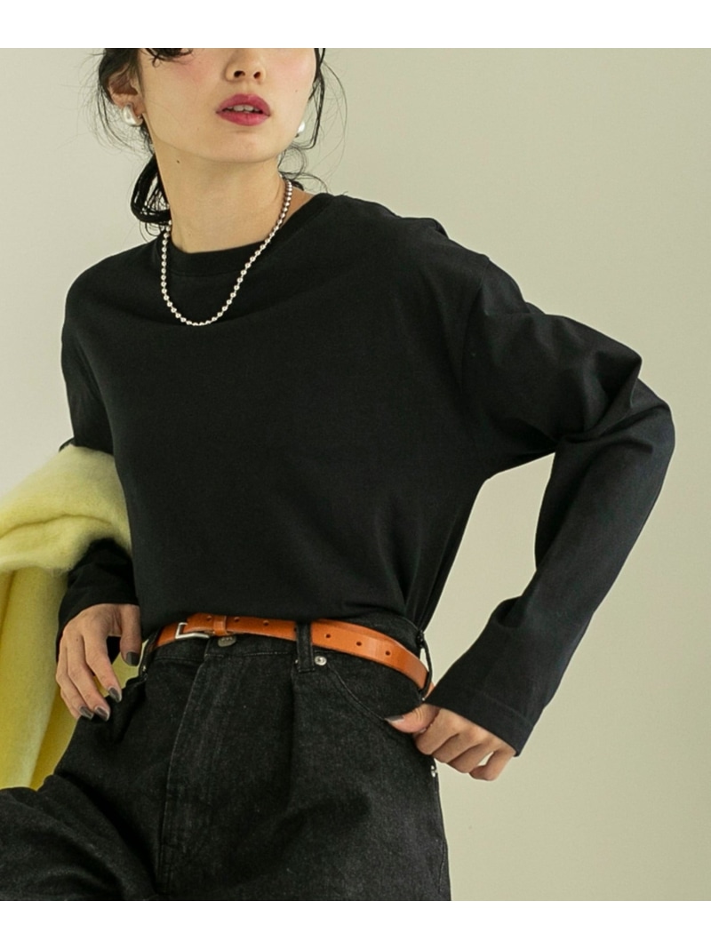 【楽天市場】【SALE／25%OFF】ベーシックロングスリーブTシャツ coen コーエン トップス カットソー・Tシャツ ホワイト ブラック ...