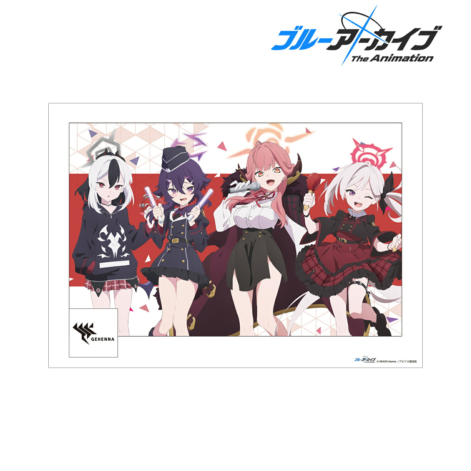 【楽天市場】【新品/公式】 ブルーアーカイブ The Animation_描き下ろし アクティビティver. 便利屋68 A3マット加工ポスター 公式グッズ 公式ライセンス colleize ...