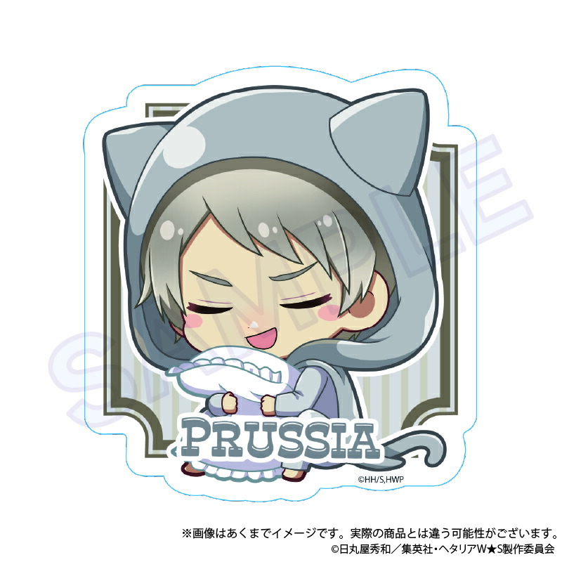 【楽天市場】【新品/公式】 ヘタリアWorld★Stars_はぐっとないと ダイカットステッカー プロイセン 公式グッズ 公式ライセンス colleize コレイズ アニメ キャラクター ...