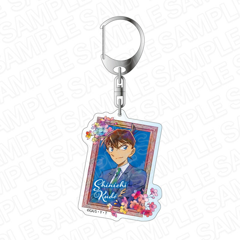 【楽天市場】【新品/公式】 名探偵コナン_アクリルキーホルダー PALE TONE series 工藤新一 flower ver.2 公式グッズ 公式ライセンス colleize コレイズ ...