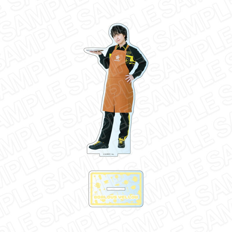 【楽天市場】【新品/公式】 GOALOUS5_アクリルフィギュア ゴーラスイエロー Cafe ver. 公式グッズ 公式ライセンス colleize コレイズ アニメ キャラクター グッズ ...