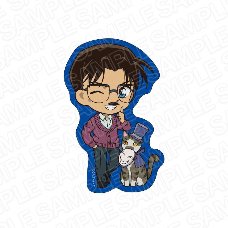 【楽天市場】【新品/公式】 名探偵コナン_ダイカットステッカー 工藤優作 デフォルメねこ ver.3 公式グッズ 公式ライセンス colleize コレイズ アニメ キャラクター グッズ ...