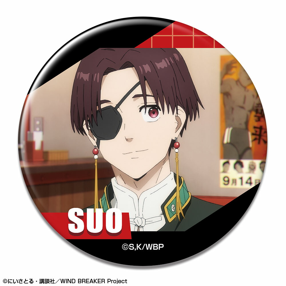【楽天市場】【新品/公式】 WIND BREAKER_缶バッジ デザイン11(蘇枋隼飛/B) 公式グッズ 公式ライセンス colleize コレイズ アニメ キャラクター グッズ ...