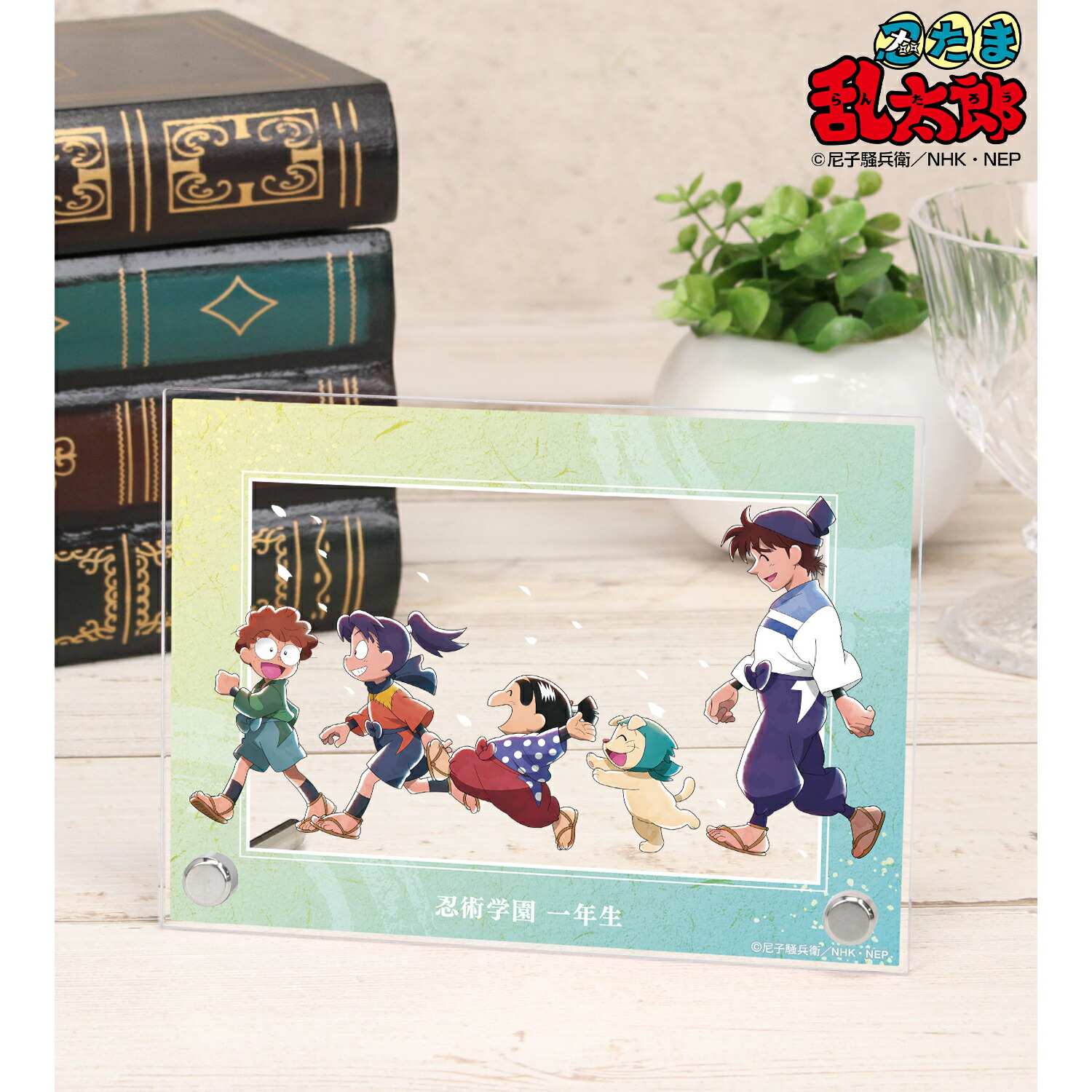 【楽天市場】【新品/公式】 忍たま乱太郎_描き下ろし 一年生集合 みんなで歩むの段ver. A6アクリルスタンドパネル 公式グッズ 公式 ...