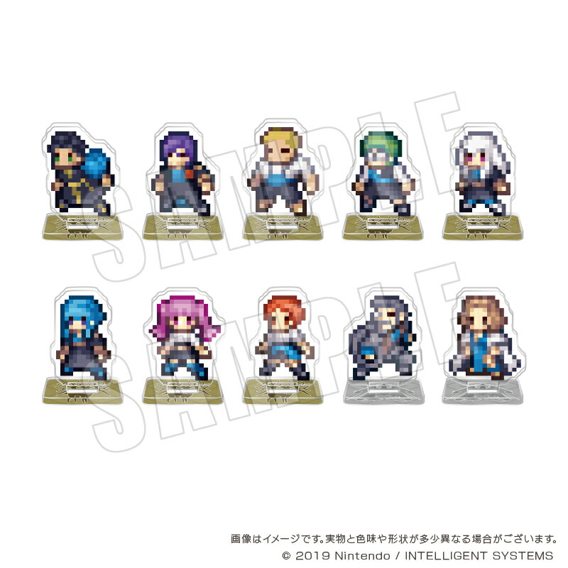 【楽天市場】【新品/公式】 ファイアーエムブレム 風花雪月_ドットアクリルフィギュアコレクション Vol.3【BOX／10個入り】 公式グッズ 公式ライセンス colleize コレイズ ...